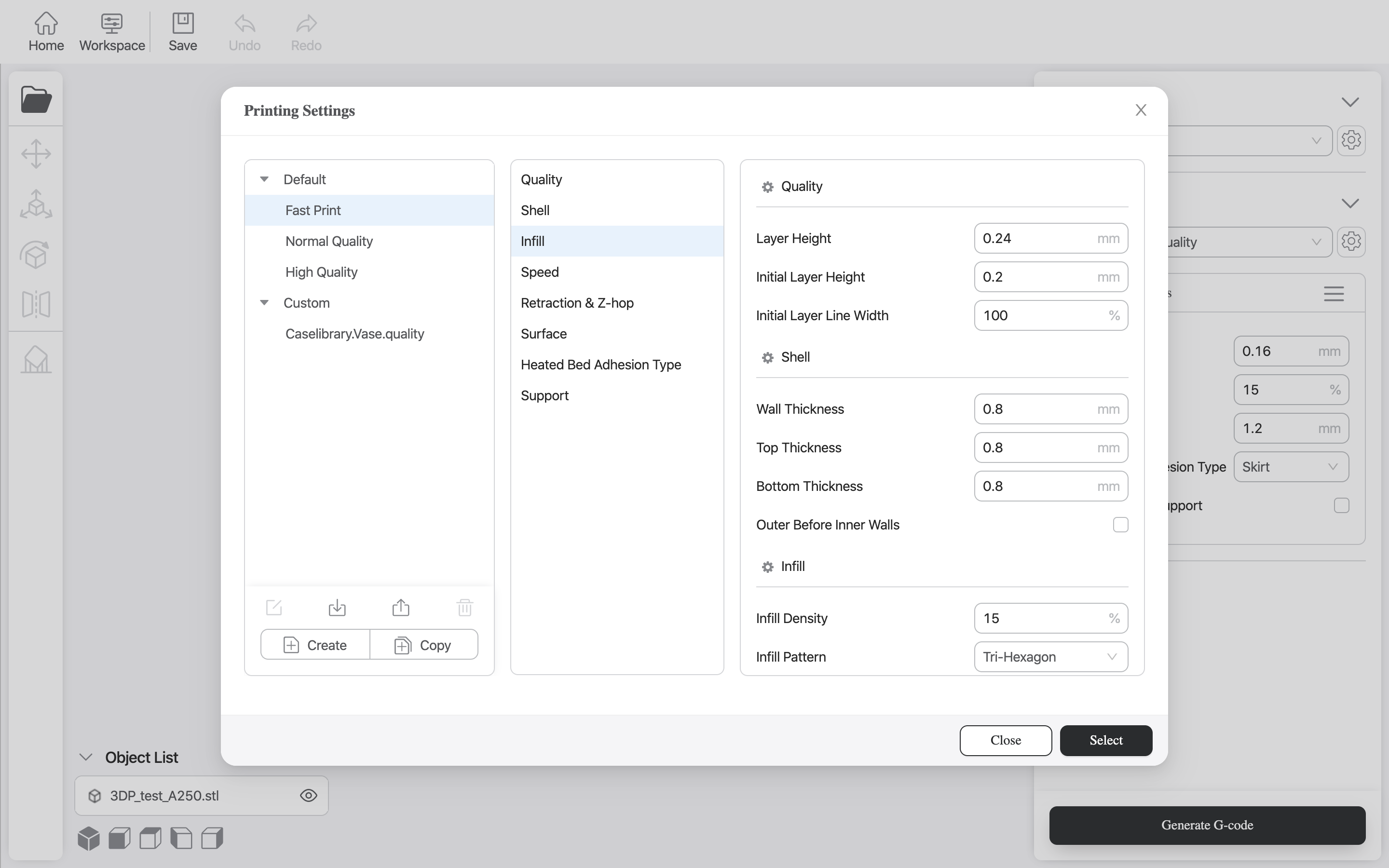 3. 3D Printing G-code Generator – Snapmaker