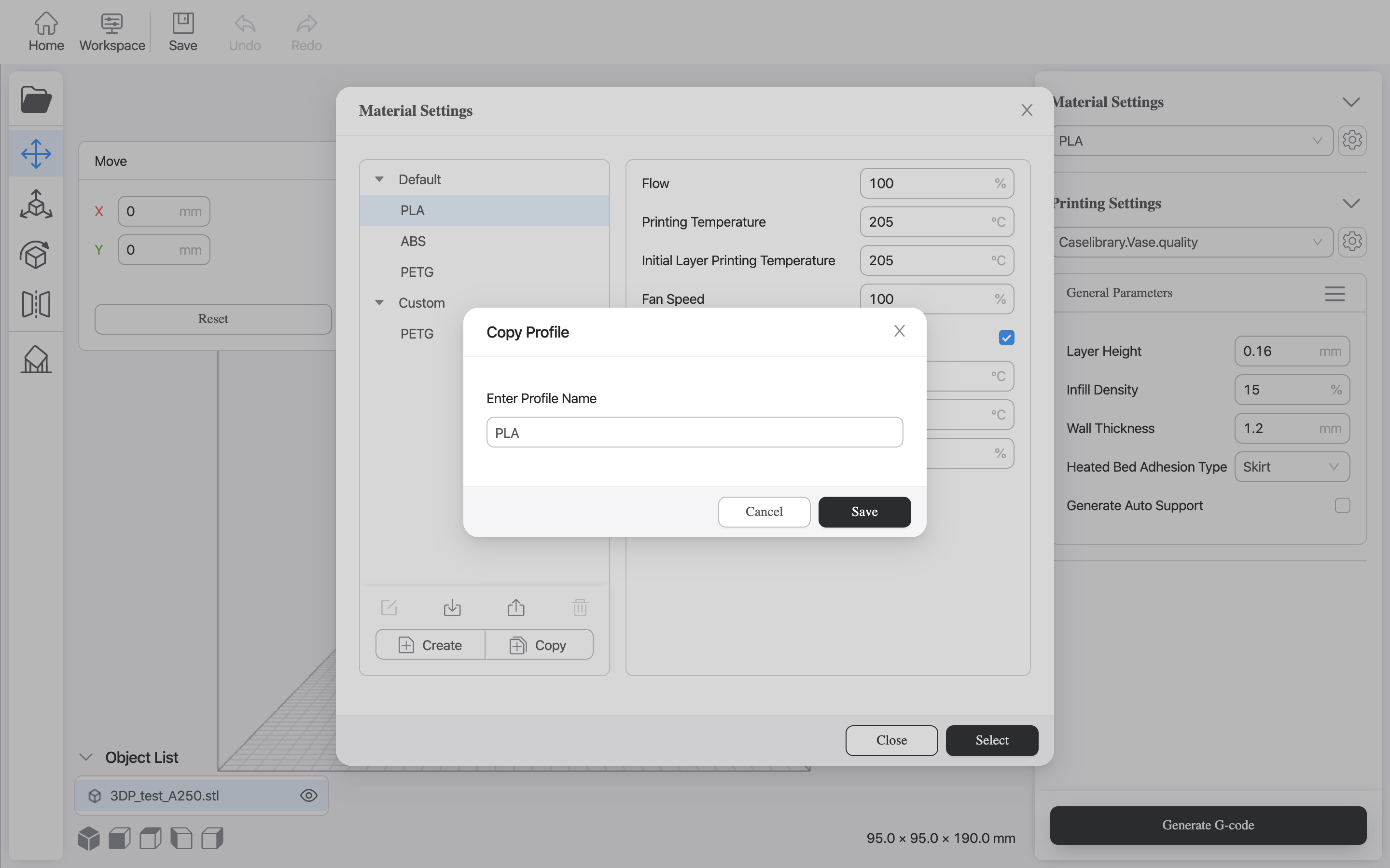 3. 3D Printing G-code Generator – Snapmaker